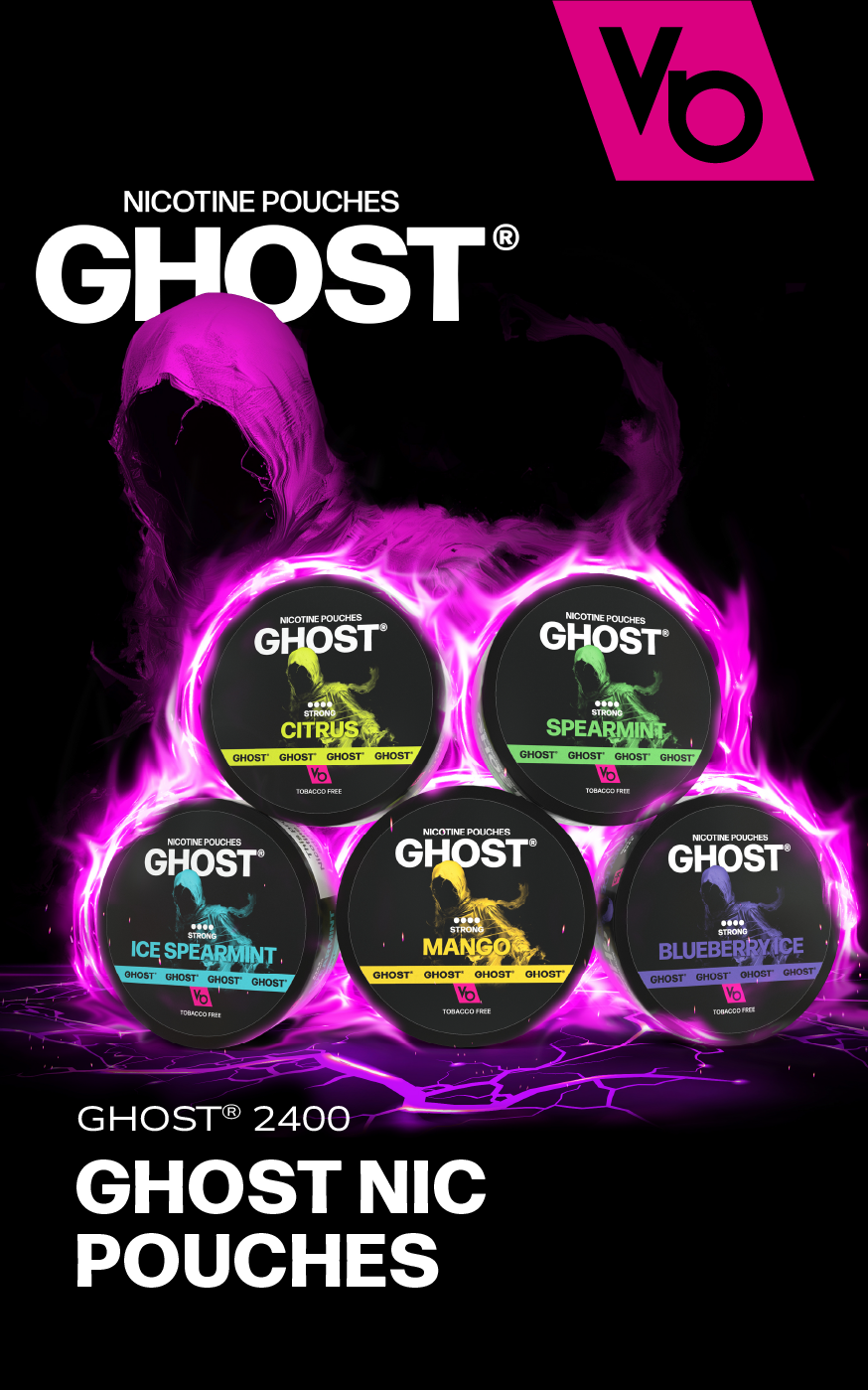 Ghost Nicotine Pouches | Ghost Vapes