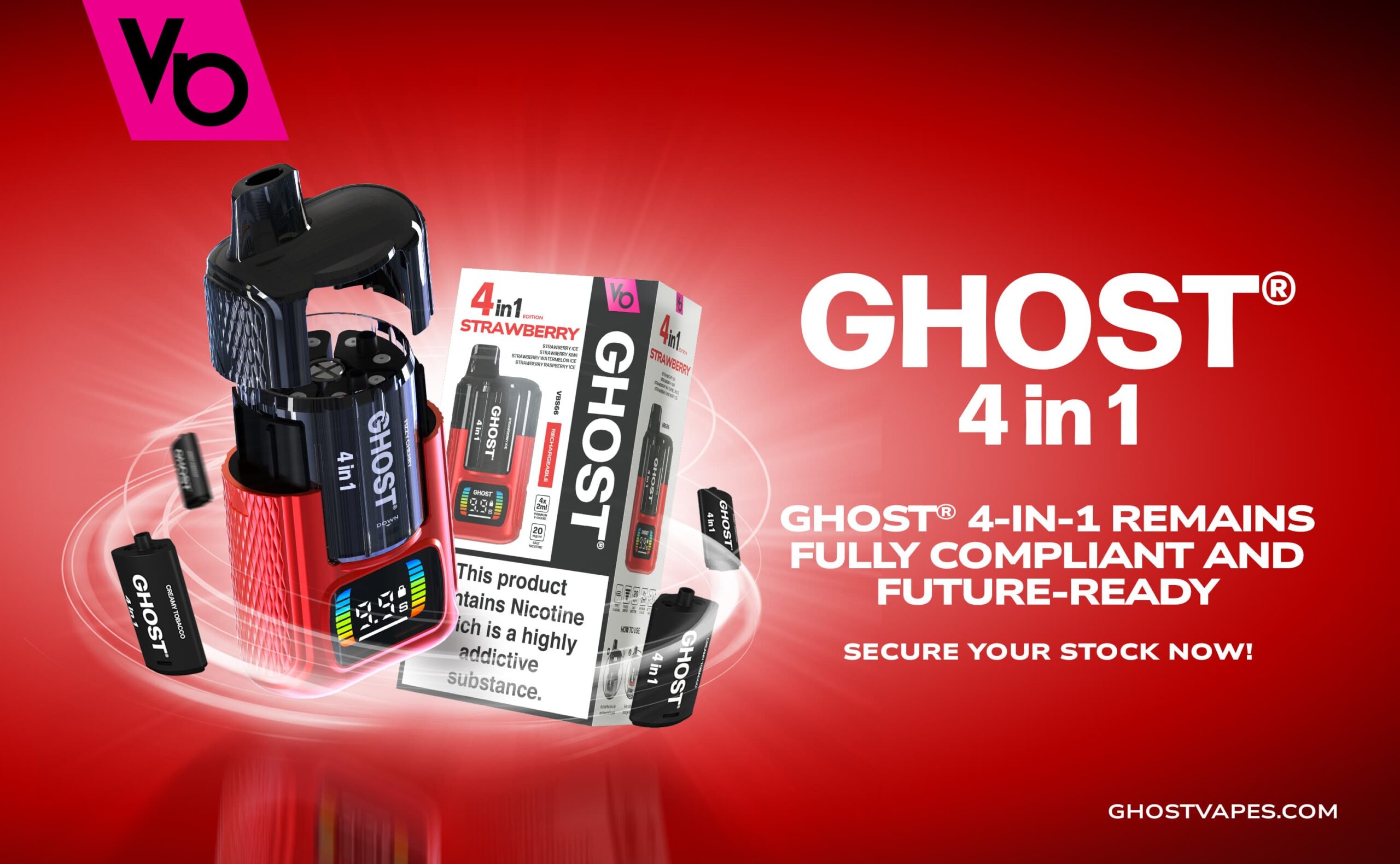 Boost Your Business with Ghost® 4 in 1 Amid Vape Ban